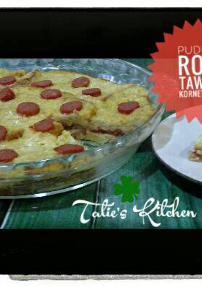 Resep 🍞🧀Puding Roti Tawar Kornet Keju🍶🍕 oleh Tatie's Kitchen - Cookpad