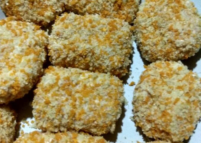 Resep Nugget tahu sosis oleh Anggit Meika - Cookpad