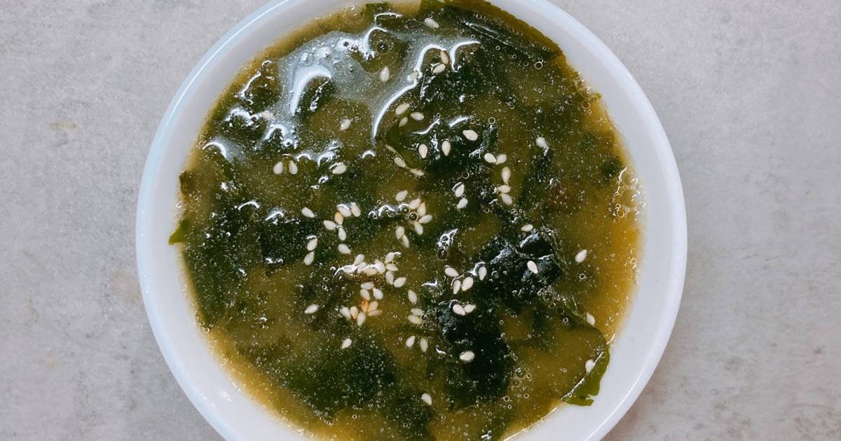 Resep Sup Rumput Laut (Miyeokguk) oleh catherine - Cookpad