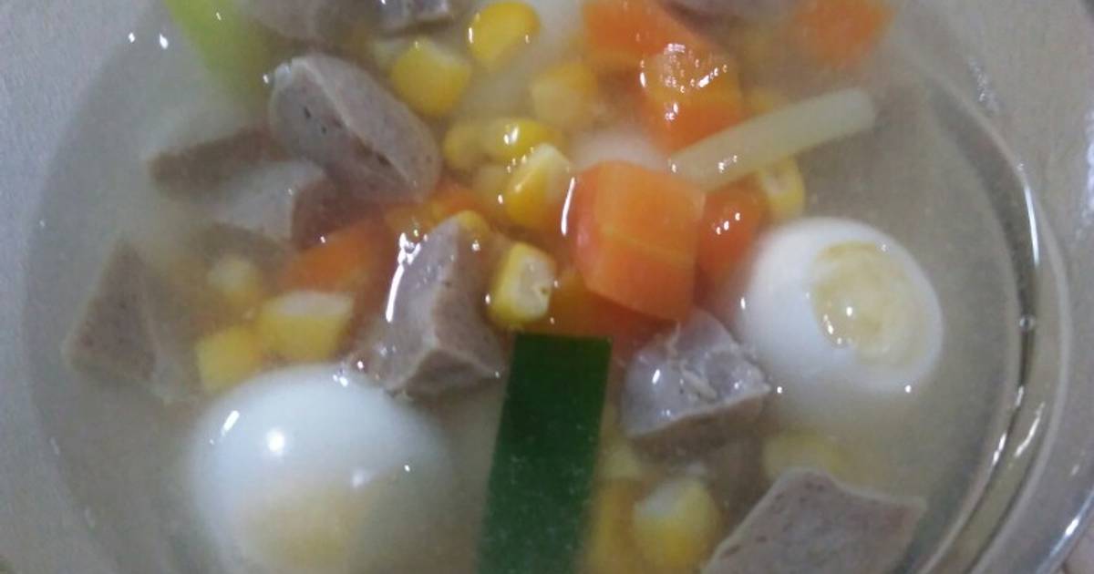 Resep Sup Jarwo Purba a.k.a Jg. Wortel Puyuh Baso oleh feel d' taste ...