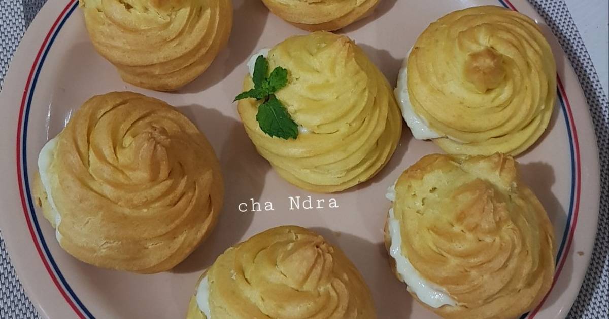 Resep KUE SOES fla keju susu oleh Cha Ndra - Cookpad