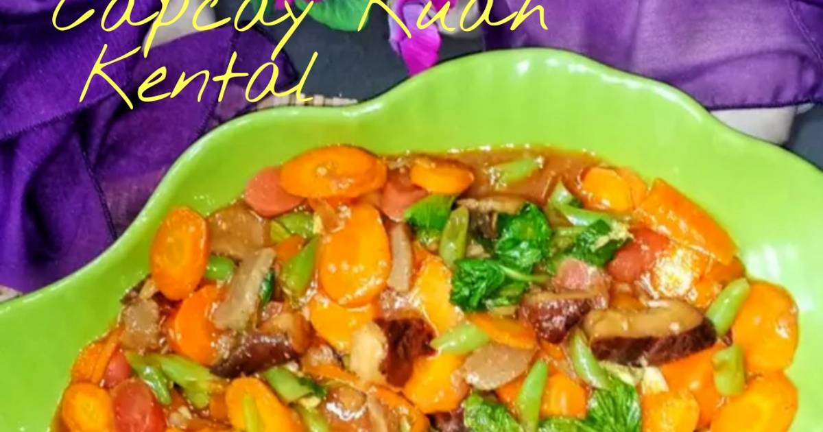 Resep Capcay Jamur Bakso Sosis Kuah Kental oleh DEWI SARASWATI - Cookpad