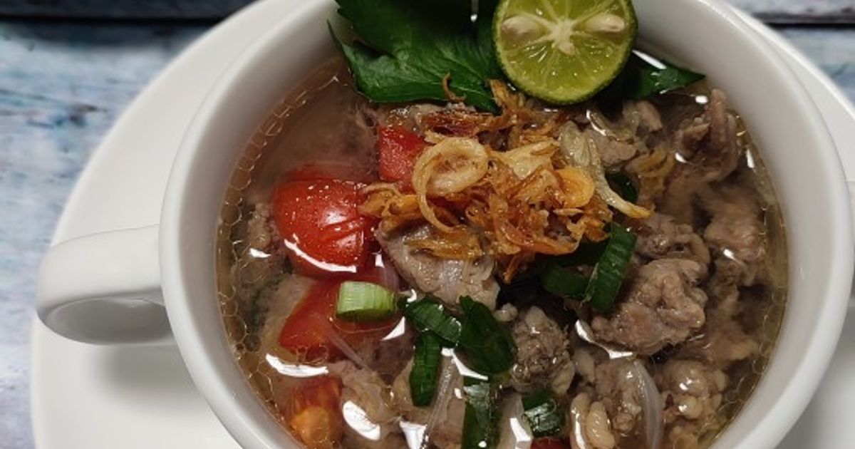 Resep Soto Sadang Purwakarta (Kuah Bening) oleh Nur Ummu Faris - Cookpad