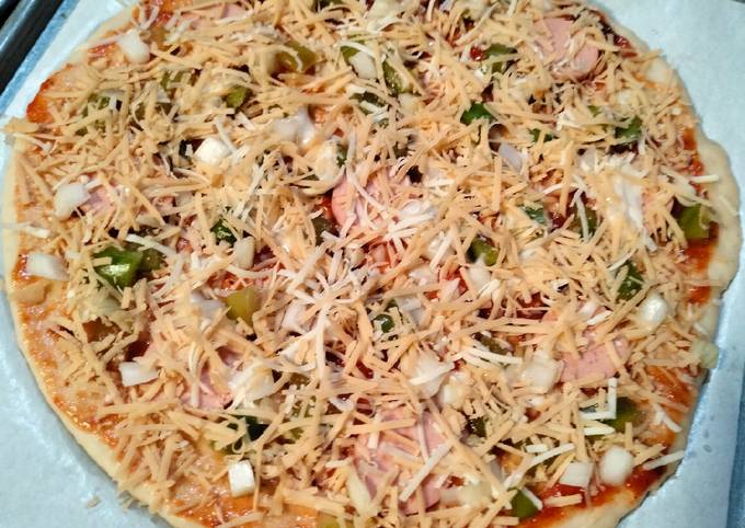 Resep Pizza saos Bolonaise #Dapur Fitri oleh Dapur Fitri 82 - Cookpad