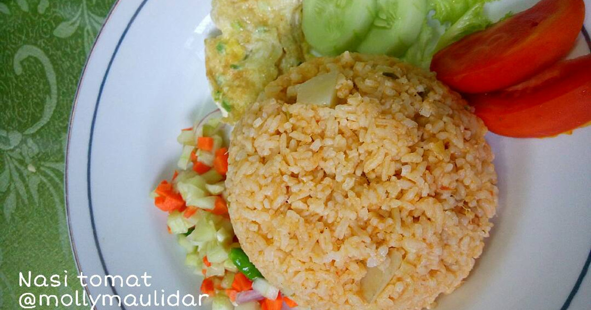Resep Nasi Tomat oleh Molly Maulidar - Cookpad