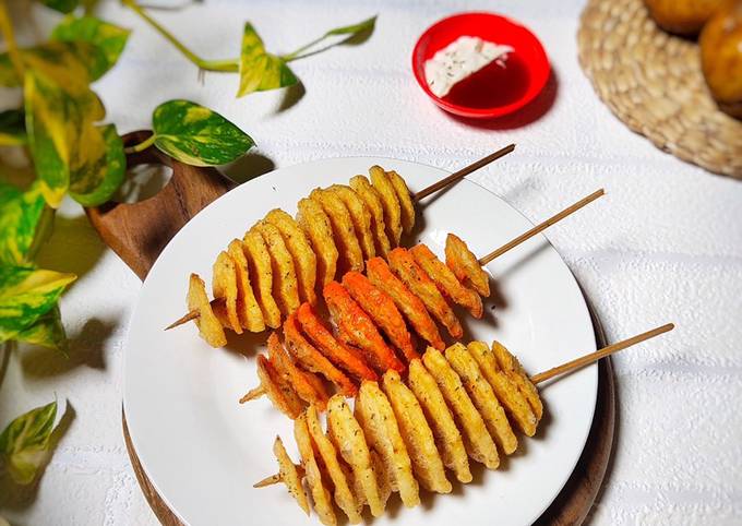 Resep Kentang Spiral oleh Dapur ala mama jasmine - Cookpad