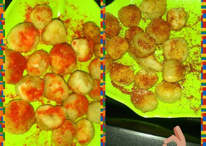 Resep Cimol Goreng pedas dan rasa jagung bakar oleh @mominanevin - Cookpad