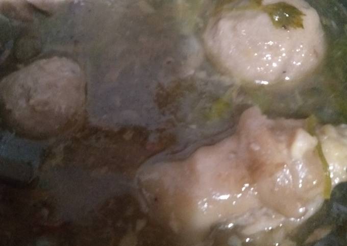 Resep Kuah kaki sapi baso oleh Ega Juwita - Cookpad