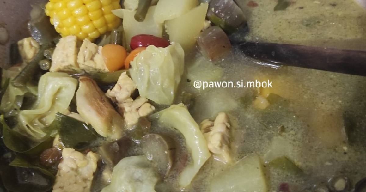 Resep Sayur Lodeh sehat tanpa santan @pawon.si.mbok oleh Pawon si mbok ...