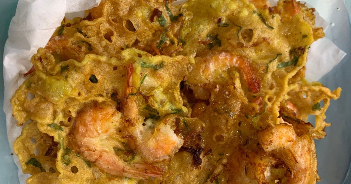 Resep Peyek Udang Seledri oleh zelika aprilia - Cookpad