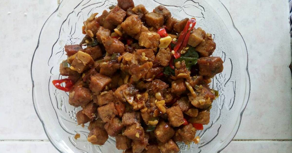 Resep Tumis tempe menjes pedas oleh Zahra Zen Alhaddad - Cookpad