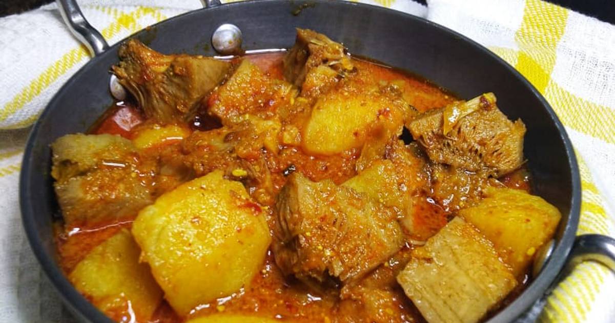 Keya Mandal দ্বারা এঁচোড়ের দম(enchorer dum recipe in Bengali) রেসিপি ...