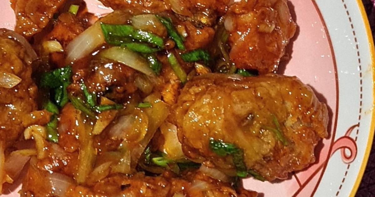 Resep Honey lime fried chicken (ayam krispy saus lemon madu) oleh ...