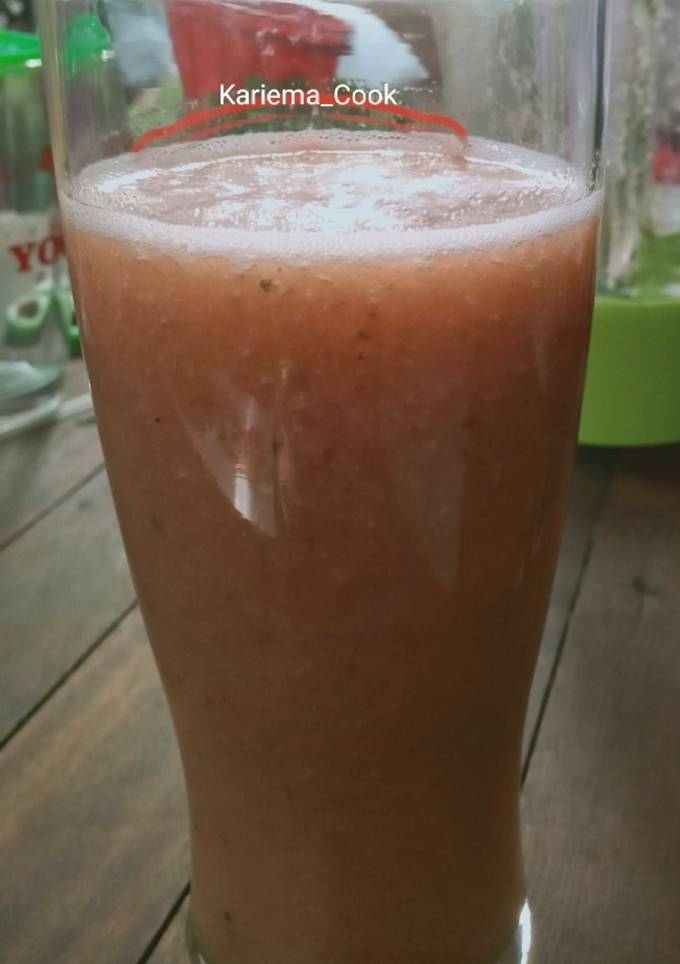Resep Jus Melon Mix Semangka, kurma, dan Chia Seed oleh Nana Kariema ...