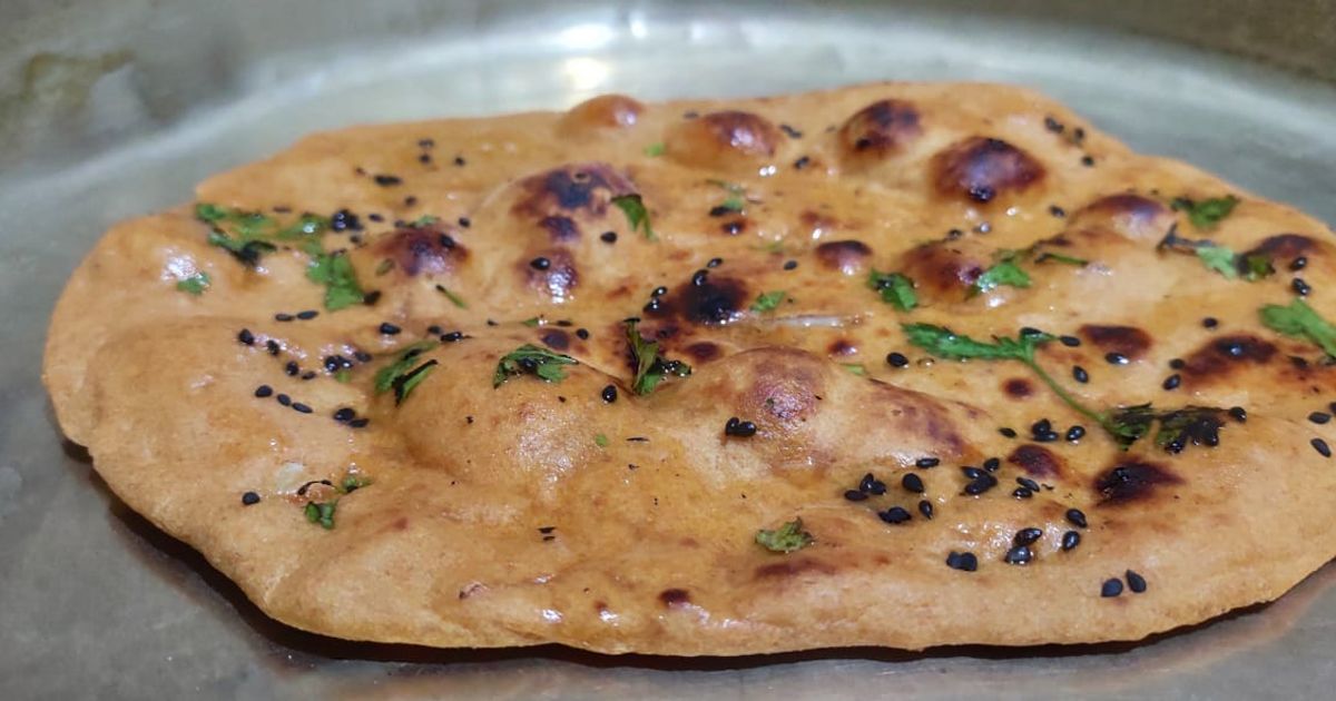 sheth pinal b balavant rai દ્વારા રેસીપી Garlic નાન (Wheat Garlic Naan ...