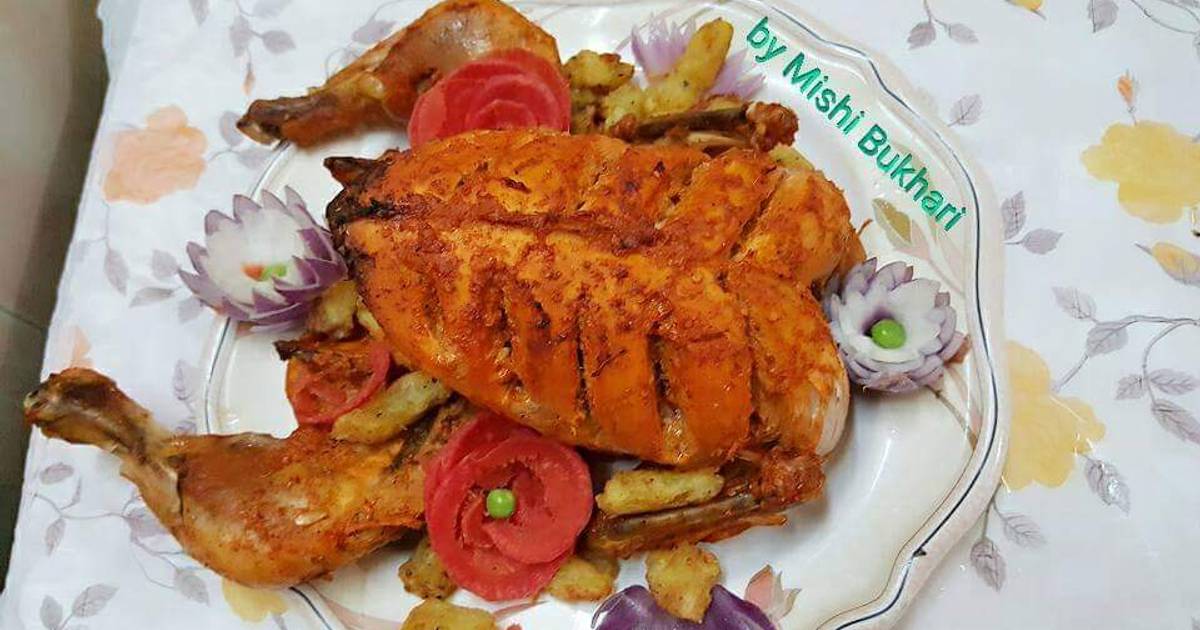 Chicken Charga Recipe by Mishi Bukhari - Cookpad