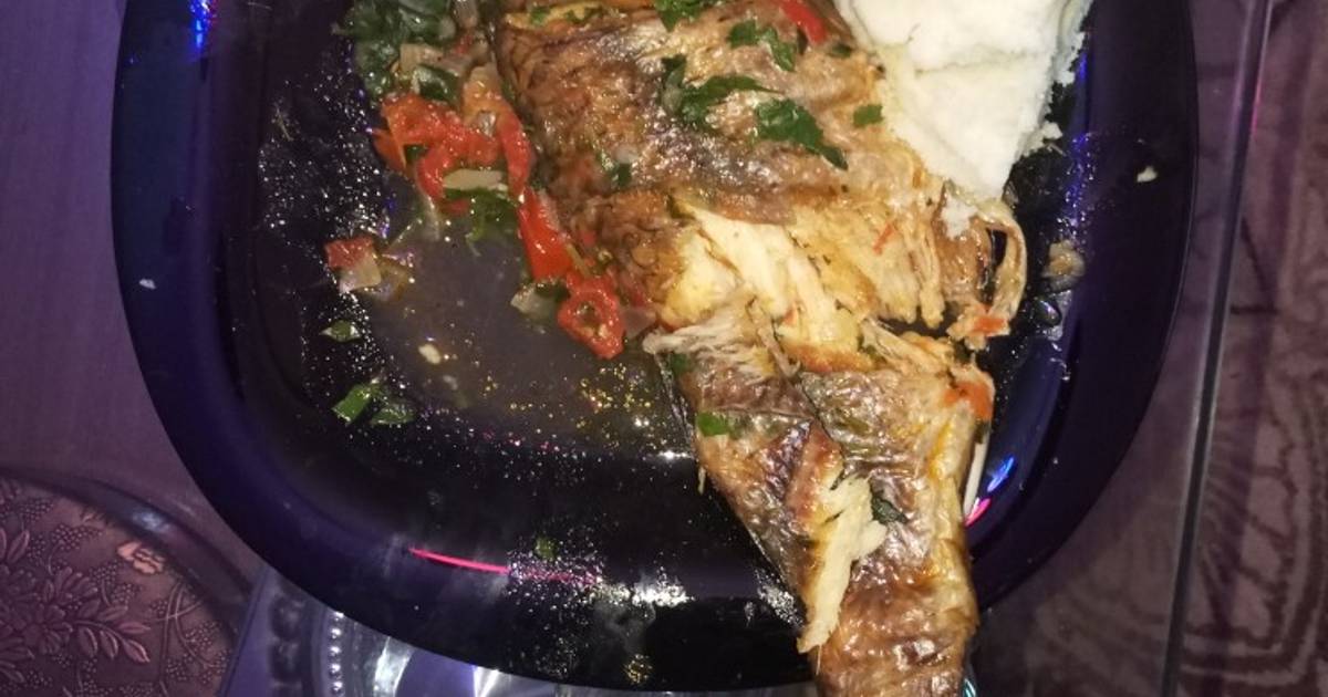 Ugali fish Recipe by Gladyka Kavata - Cookpad