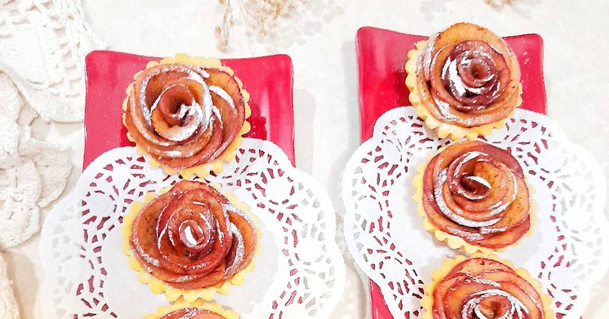 Resep Apple Rose Tarts oleh Cicilia Yustina Salamony - Cookpad