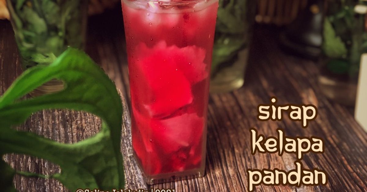 Resipi Sirap Kelapa Pandan oleh Salina Jalaludin - Cookpad