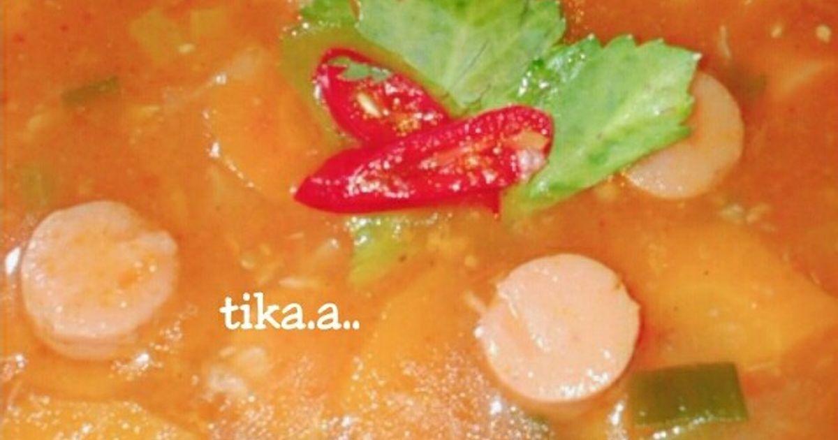 Resep sup merah bayi rumahan enak dan mudah - Cookpad