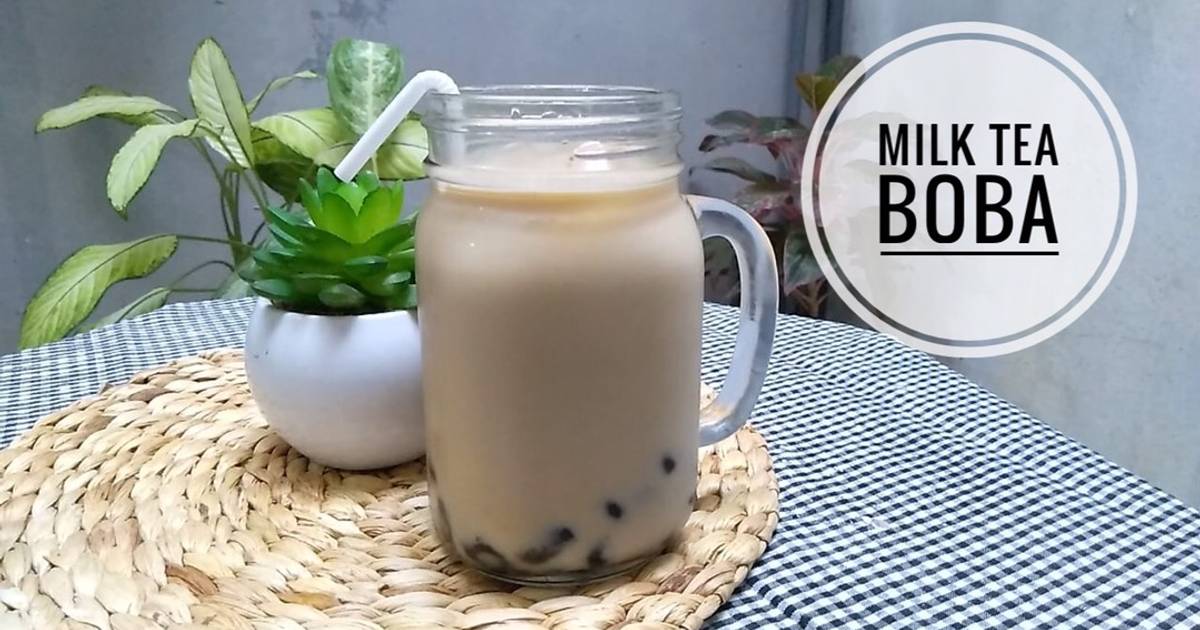 Resep Milk tea boba oleh Nova Ardiah - Cookpad