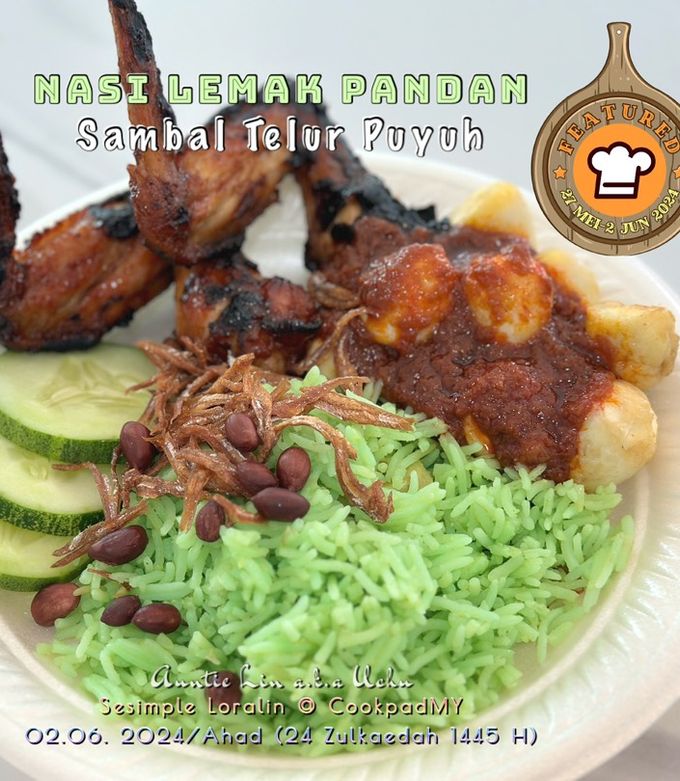 Nasi Lemak Ayam Madu