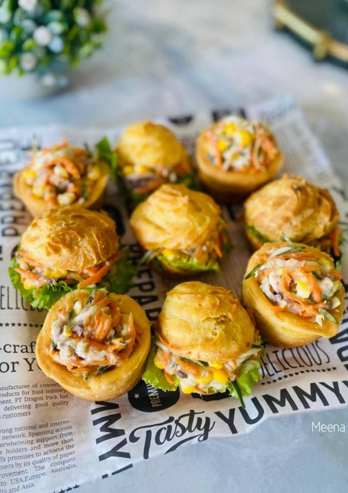 Resep Sus Tuna Salad oleh Mena Andriana - Cookpad