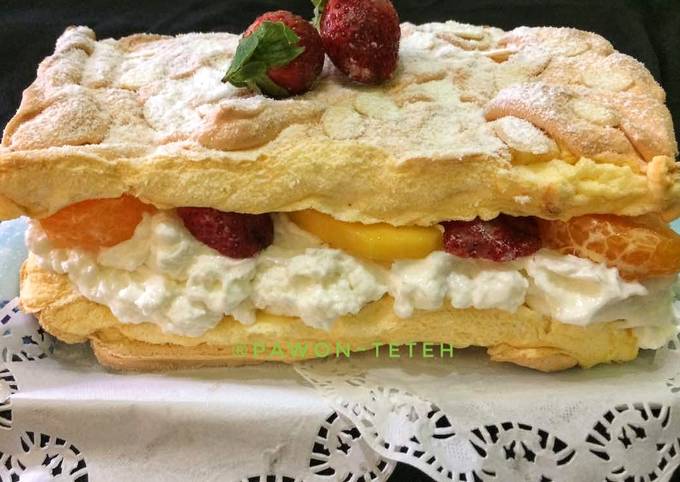 Resep Budapest Cake oleh teh atiek - Cookpad