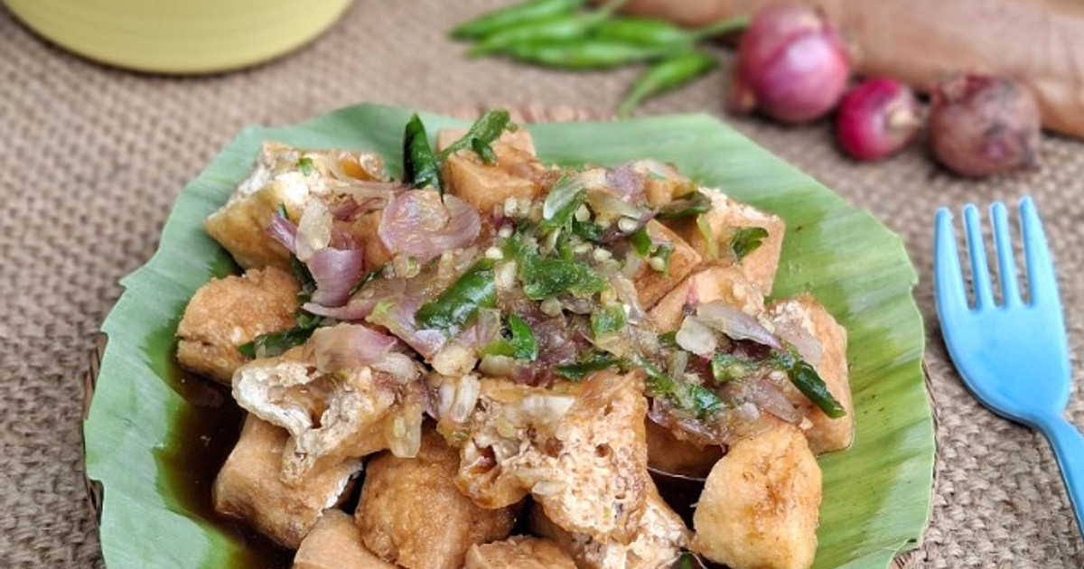 Resep Tahu Gejrot Khas Cirebon oleh 🌷Yulie Yuda Gunawan🌷 - Cookpad