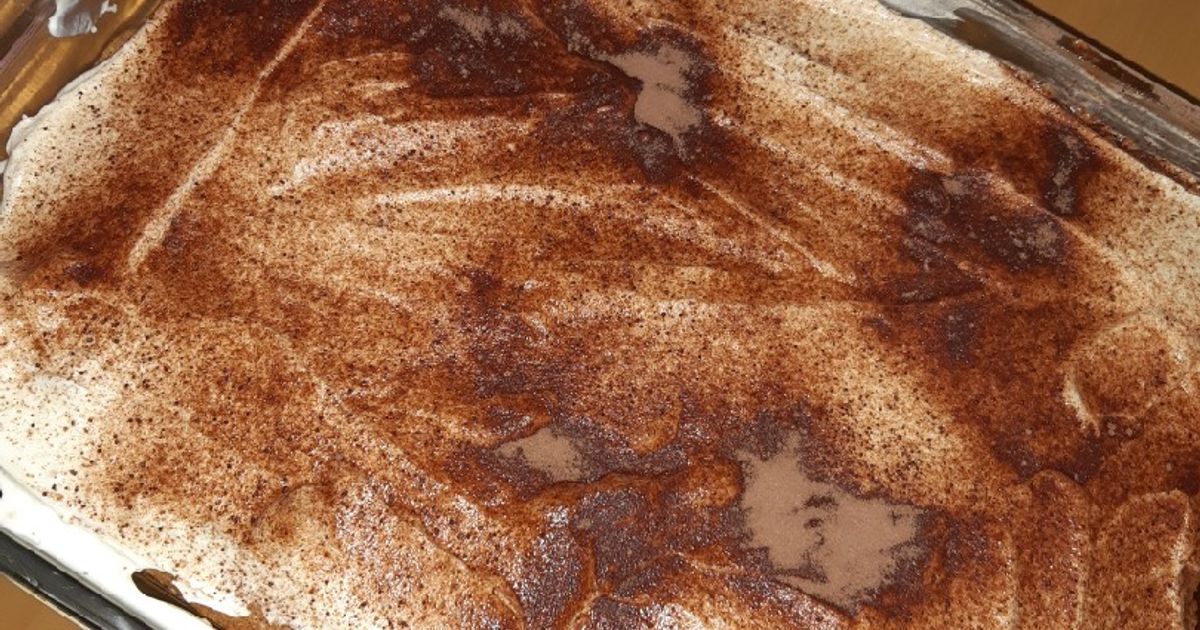 Tiramisú Súper Fácil Receta de melina gomez- Cookpad
