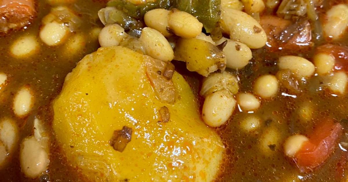 Habichuelas Con Chistorra y Morcilla Receta de Antonio Juan Navarrete ...