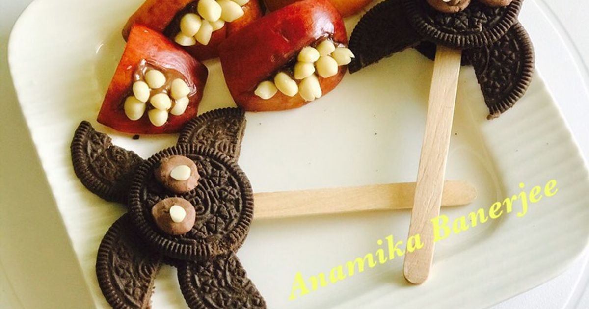 Witch’s Teeth With Devilled Oreos Recipe by Anamika Banerjee - Cookpad