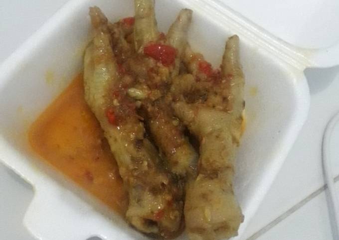 Resep Ceker mercon oleh Endah Nurmaningsih - Cookpad