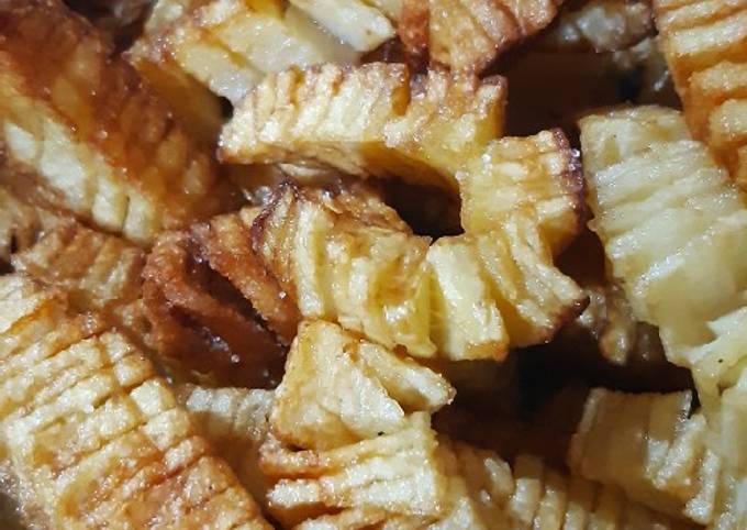 Papas acordeón Receta de Vicky Ardino 🌹- Cookpad