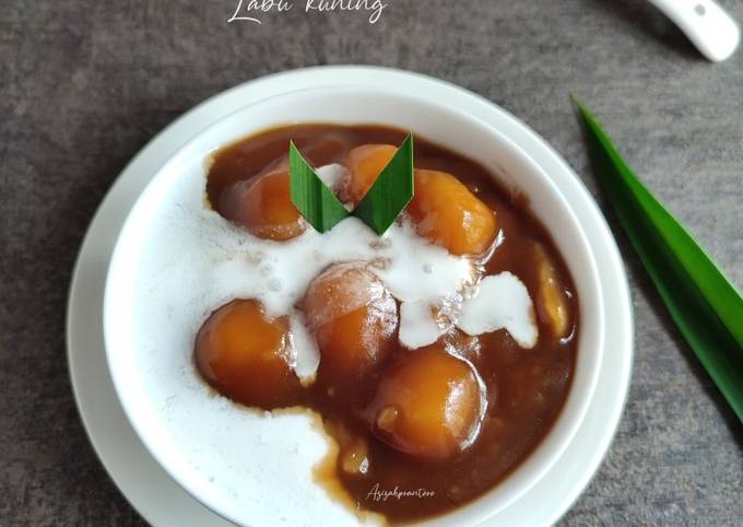 Resep Jenang grendul Labu kuning oleh AzizahPrantoro - Cookpad