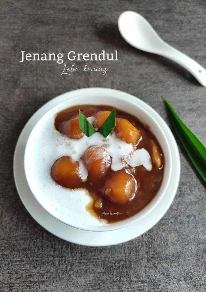 Resep Jenang grendul Labu kuning oleh AzizahPrantoro - Cookpad