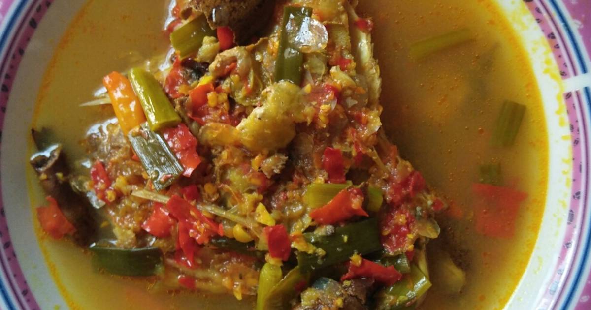 Resep Ikan kakap kuah kuning oleh Mamah Yuni - Cookpad
