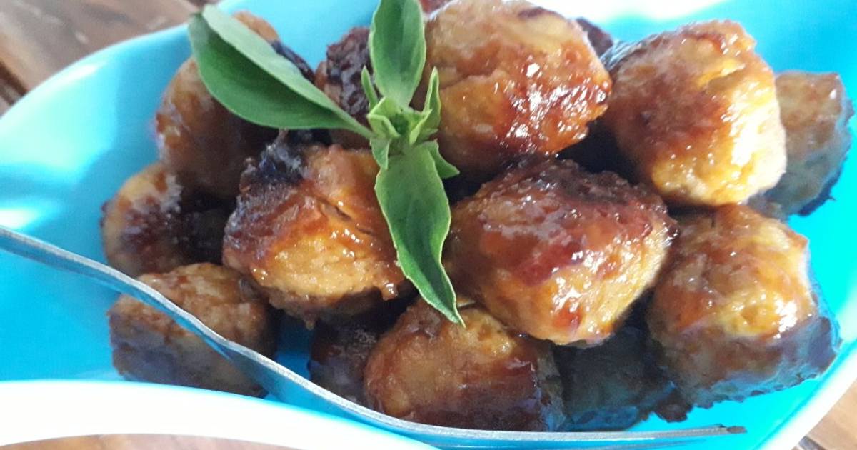 Resep Bakso Bakar Saus Simpel oleh Masak Suka Suka - Cookpad