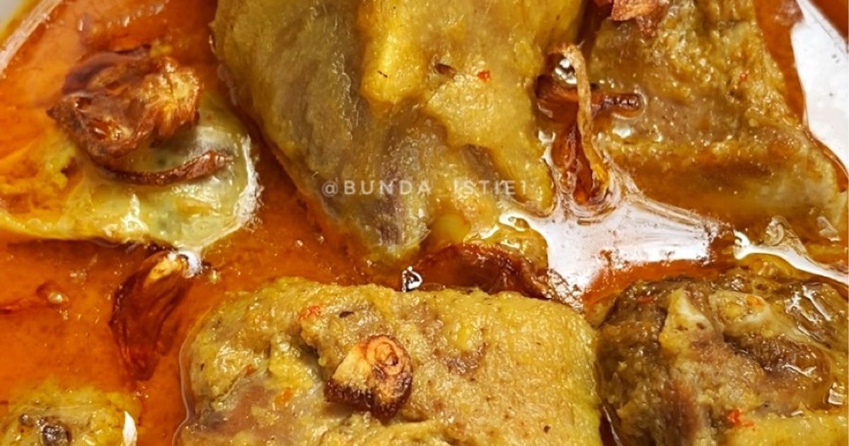 Resep mentok opor rumahan enak dan mudah - Cookpad