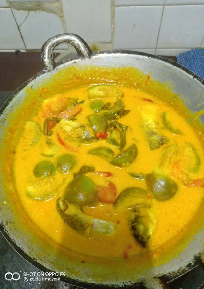Resep Gulai ikan barau pake terong bulat oleh Zelda Irmayanti - Cookpad