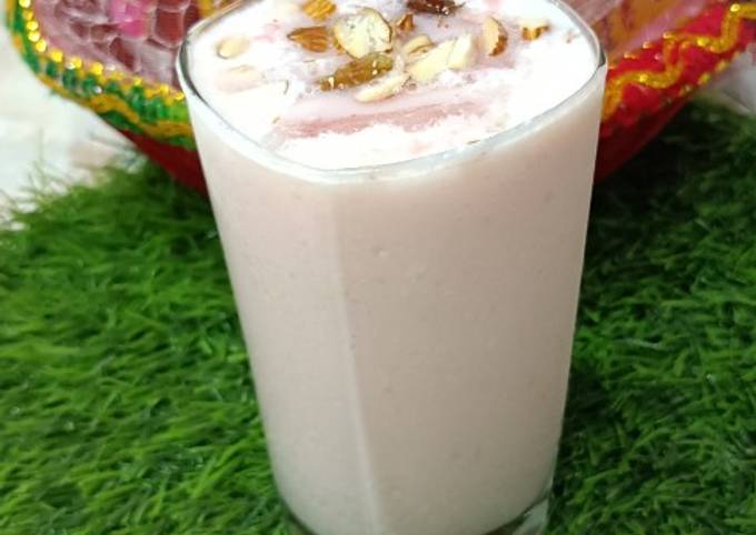 Curd Lassi with dry fruit Recipe by Archana Agrawal - Cookpad