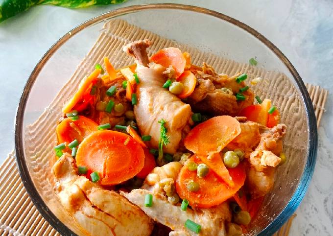 Resep Tim Ayam Pedas Oleh Mena Andriana Cookpad
