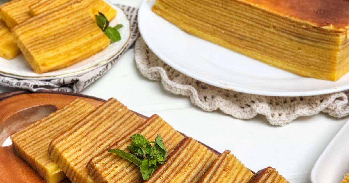 Resep lapis legit tradisional yang mudah dan sukses dibuat