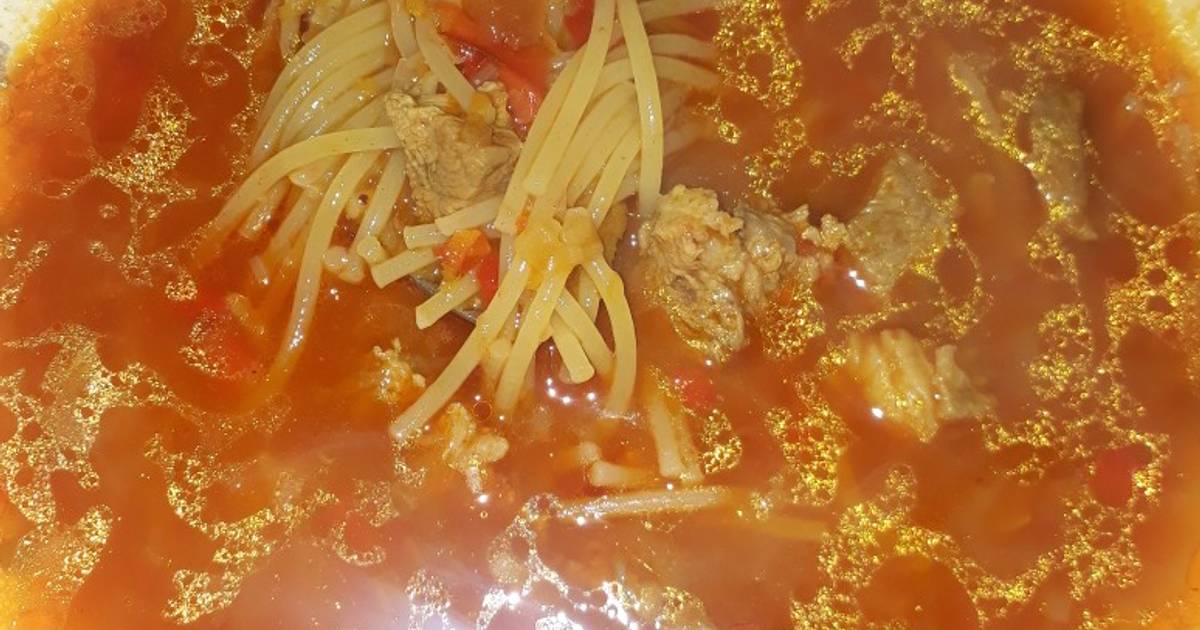 Guiso de fideo entrefino - 13 recetas caseras- Cookpad