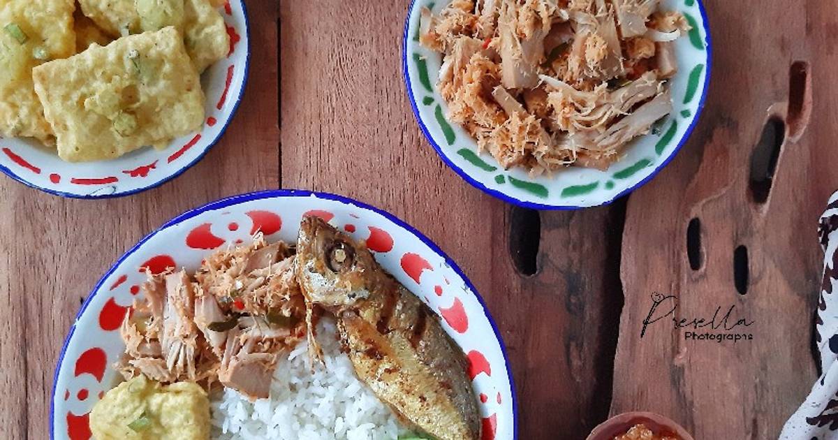 Resep Nasi Megono oleh Presella - Cookpad