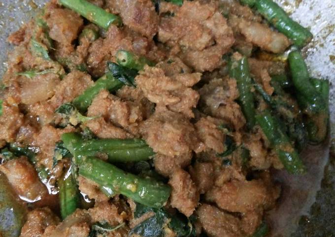 Resep Rica rica daging sapi kacang panjang oleh Sannia Tegar - Cookpad