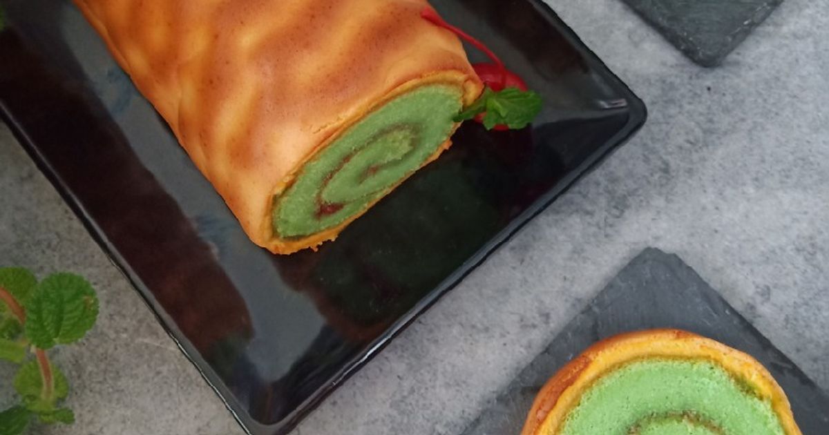 Resep Tiger Roll Cake oleh Ummu Khal Kitchen - Cookpad