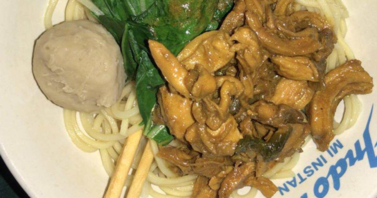 Resep Mie ayam kampung oleh atikfauziah - Cookpad