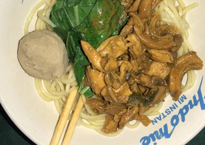 Resep Mie ayam kampung oleh atikfauziah - Cookpad