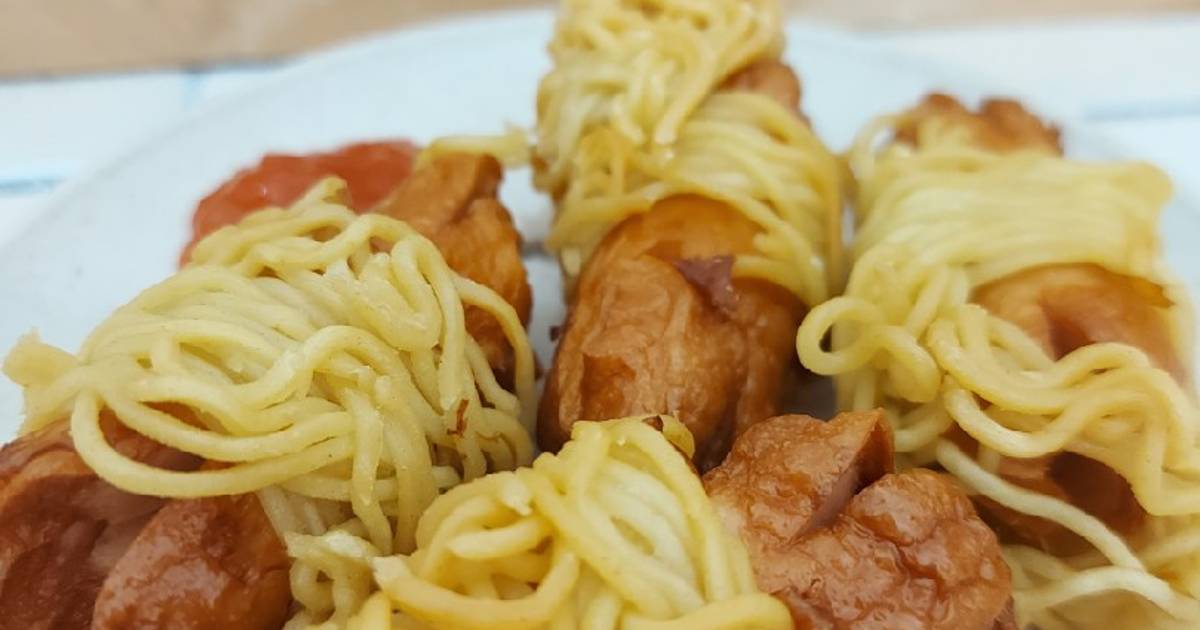 Resep Sosis Gulung Mie oleh Delia Eka Puspita - Cookpad